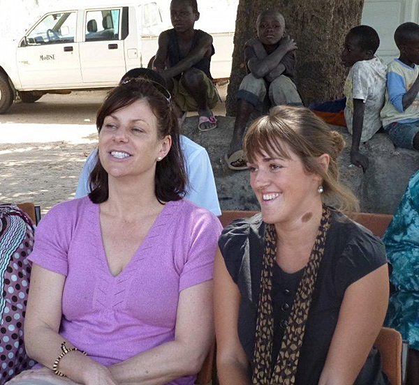 Picture gallery: Claire Perry and her daughter Eliza visit Gunjur in ...