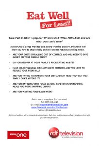 Could your family eat well for less - and appear on television to prove ...