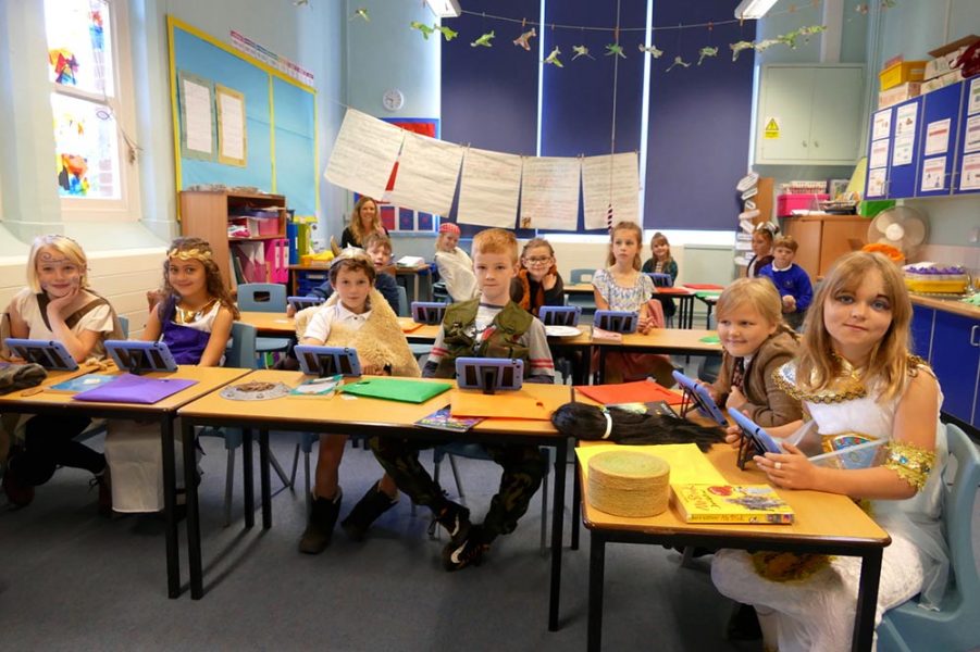 Bringing history alive at Kennet Valley School, with a bit of time ...