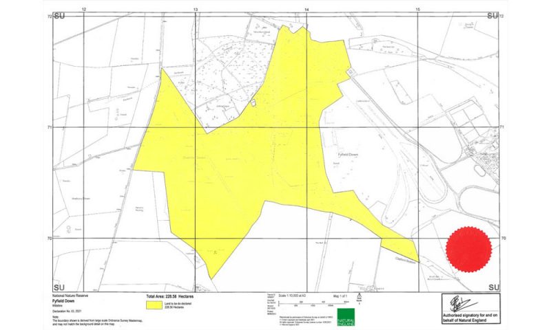 Fyfield Down 'de-declared' as a National Nature Reserve - i.e. it isn't ...