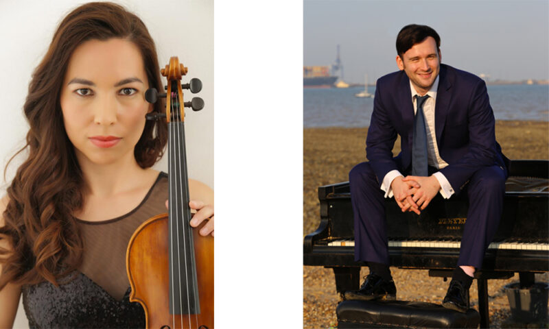 Judith Choi Castro and (violinist) and JP Ekins (piano) - in the ...