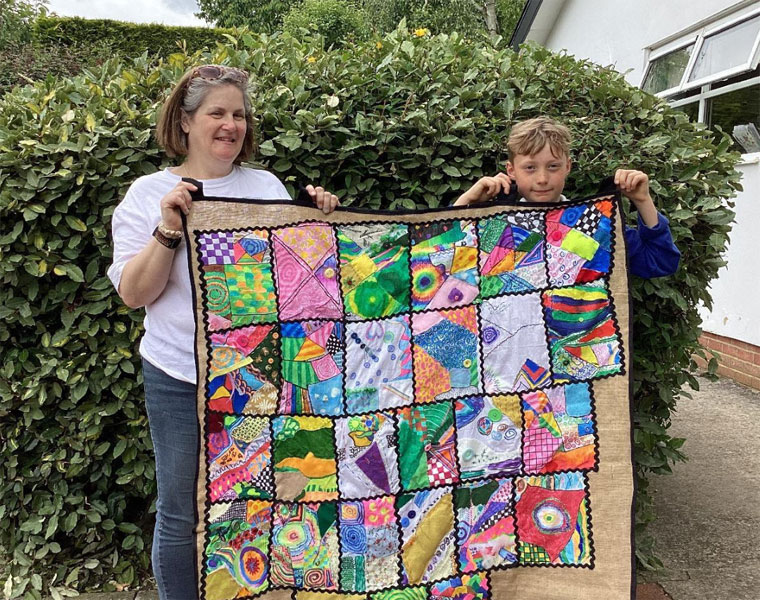 Ramsbury pupils design and make tapestries for D-Day 80 - Marlborough News